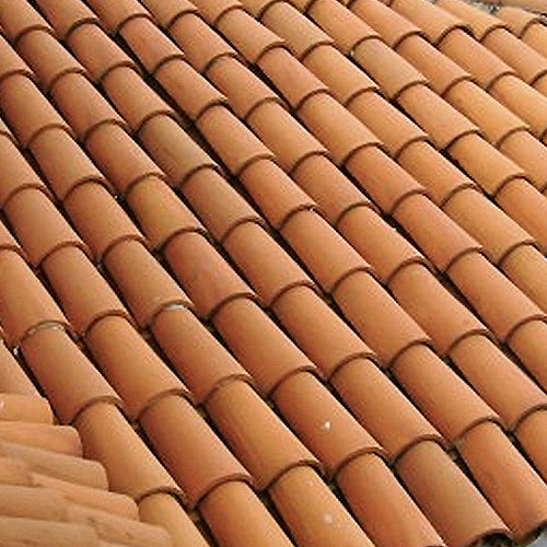 teja rustica o ranchera 2 tipos - Barro y Barro